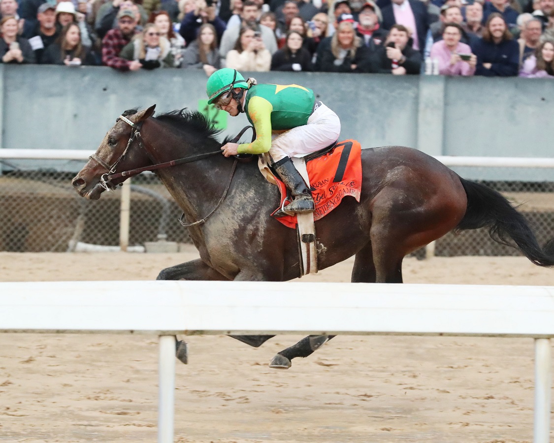 A Confidence Game le gustó el lodo y sorprendió en el Rebel Stakes G2 ...