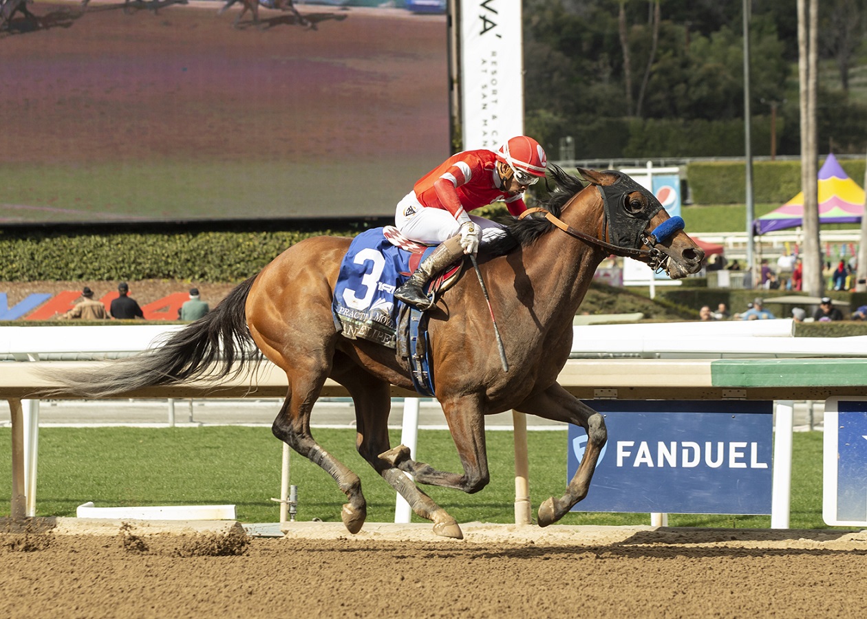 Practical Move lució magnífico en el San Felipe Stakes G2 y aseguró su ...