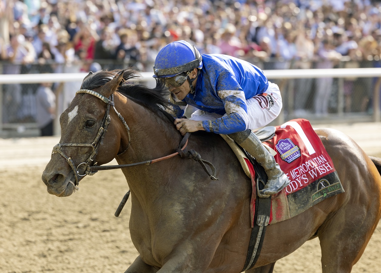 Cody’s Wish montó el espectáculo en la Met Mile G1 | DRF en Español