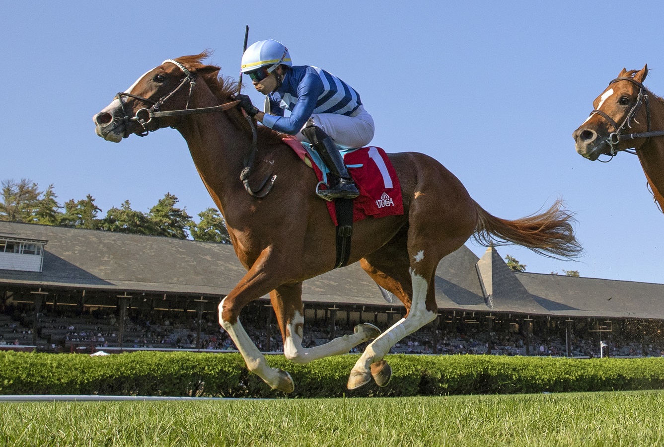 Gala Brand derrotó a los machos en el With Anticipation G3T | DRF en ...