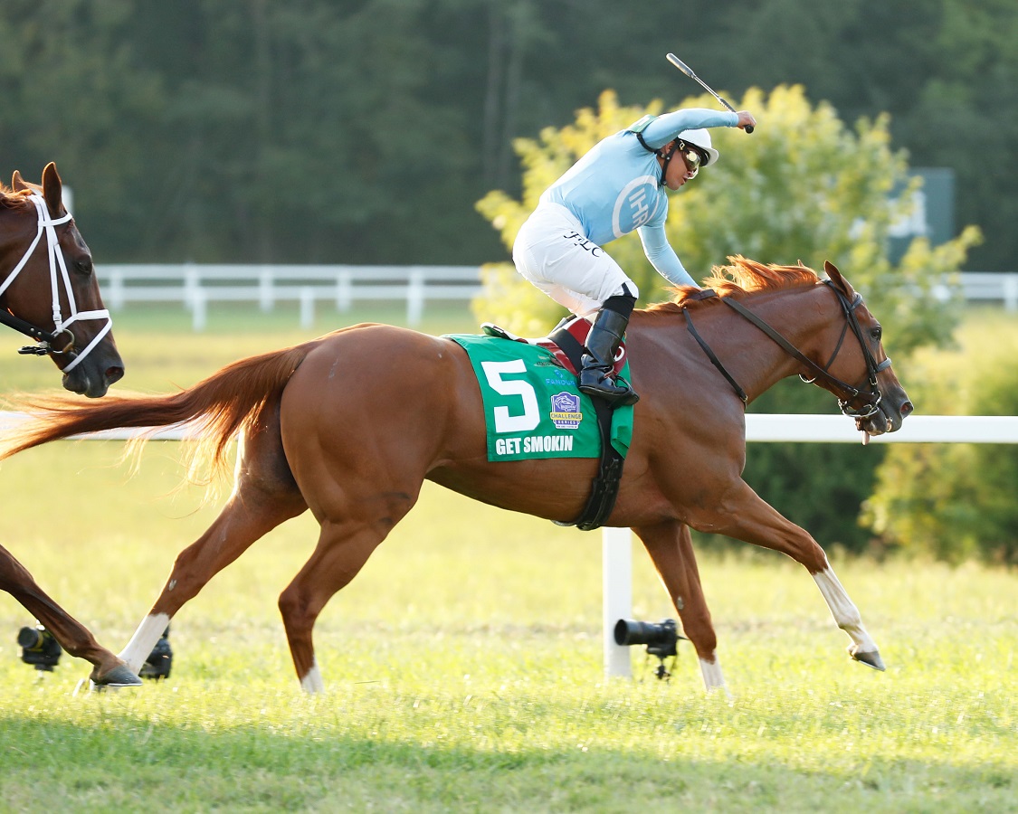 Get Smokin sin enemigos en el Kentucky Turf Cup G2T | DRF en Español