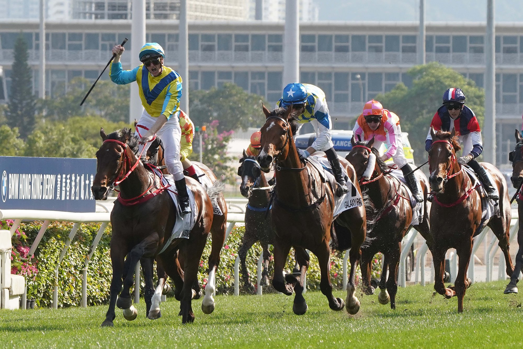 Fenomenal victoria de Massive Sovereign en el Hong Kong Derby | DRF en ...