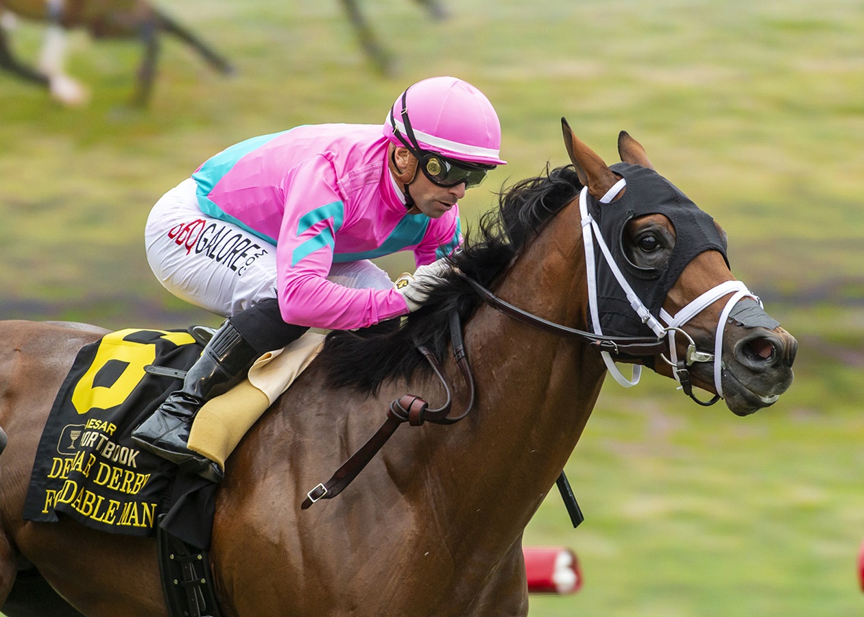 Formidable Man, el potro que coronó un emocionante triunfo en el Del ...