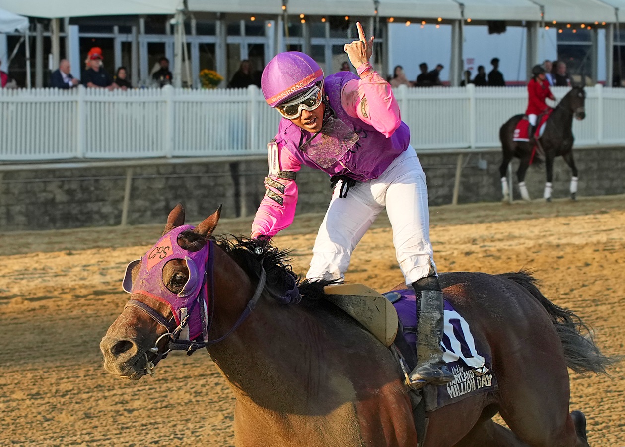 Brilliant Ice congeló a la competencia en el Maryland Million Classic ...