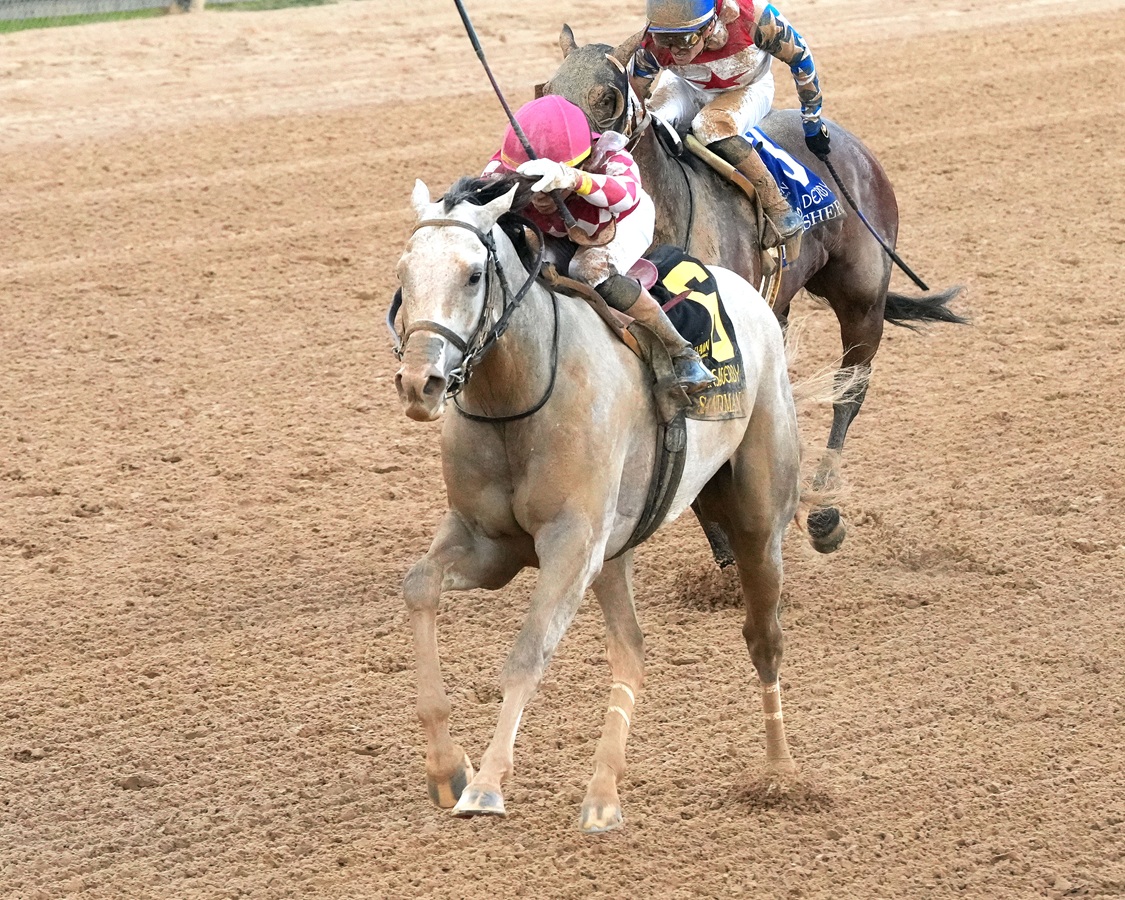 ¡Arrollador! Sandman cristalizó un gran triunfo en el Arkansas Derby G1 ...