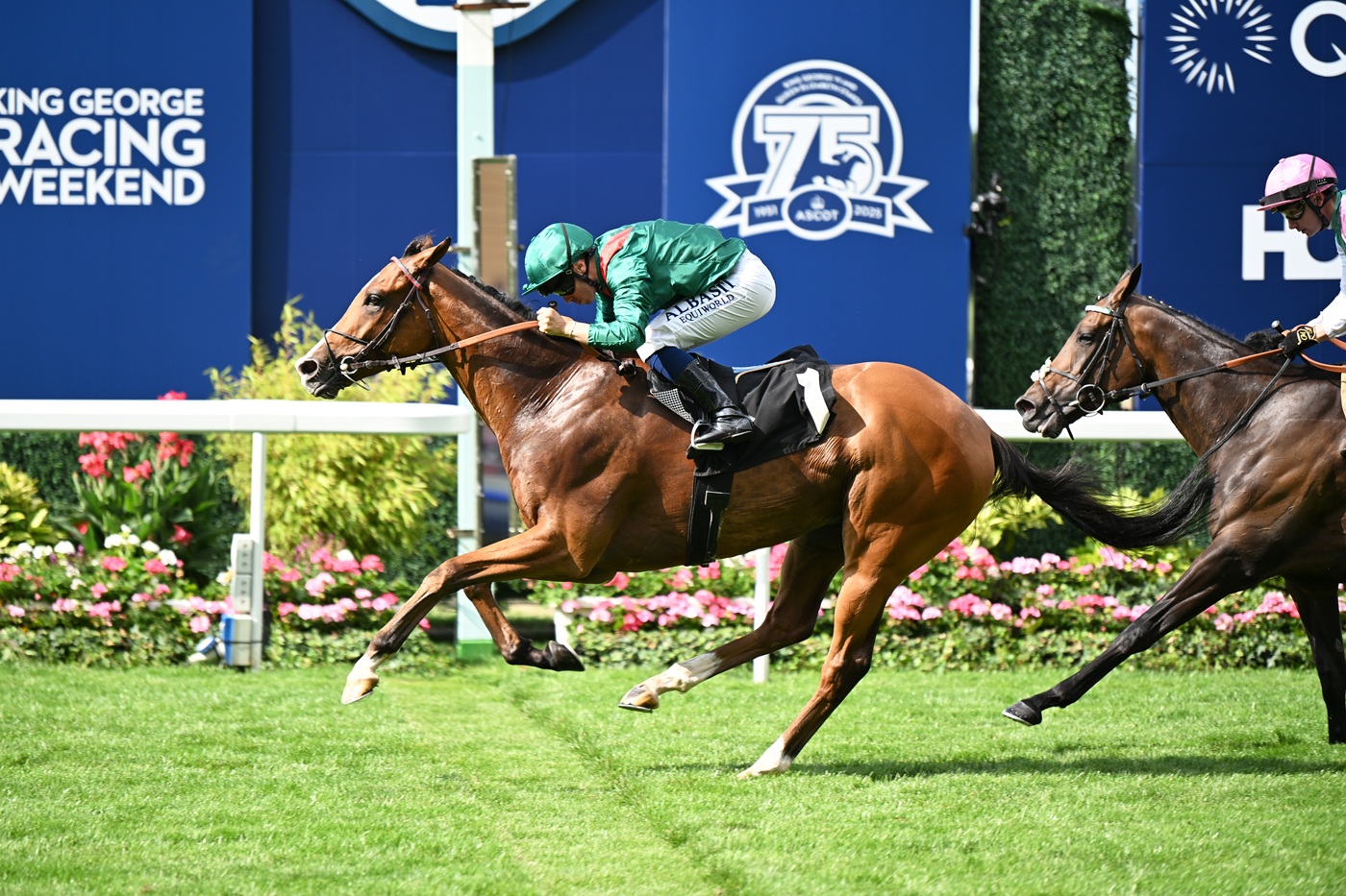 Calandagan ganó como un monarca el King George VI and Queen Elizabeth ...