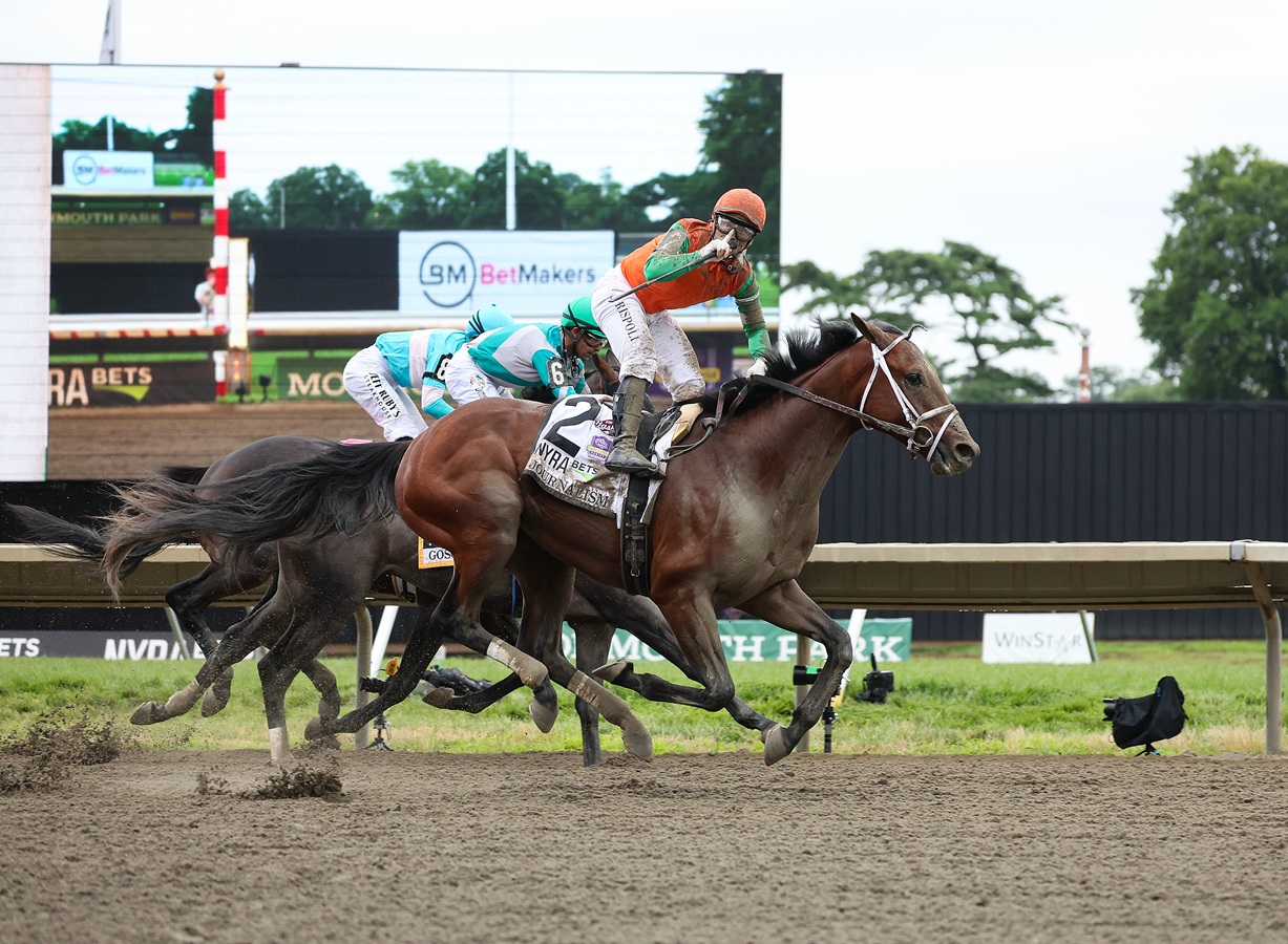 Journalism hizo vibrar Monmouth Park con su triunfo en el Haskell G1 ...