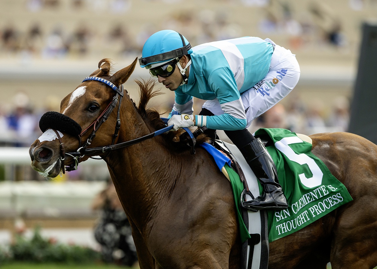 Thought Process fue muy superior en el San Clemente Handicap G2T | DRF en Español