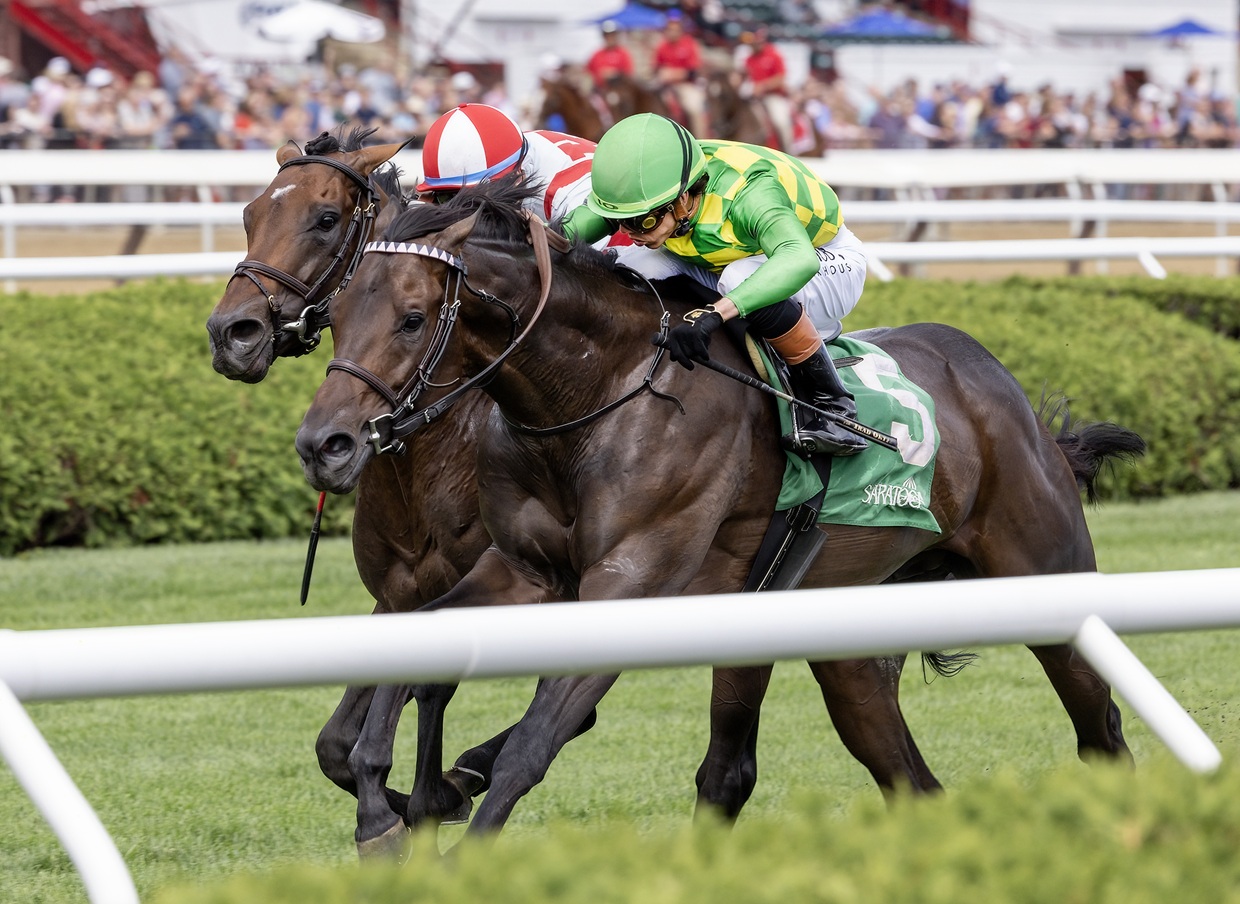 Donegal Momentum gana el Bernard Baruch en una gran faena de Irad Ortiz ...