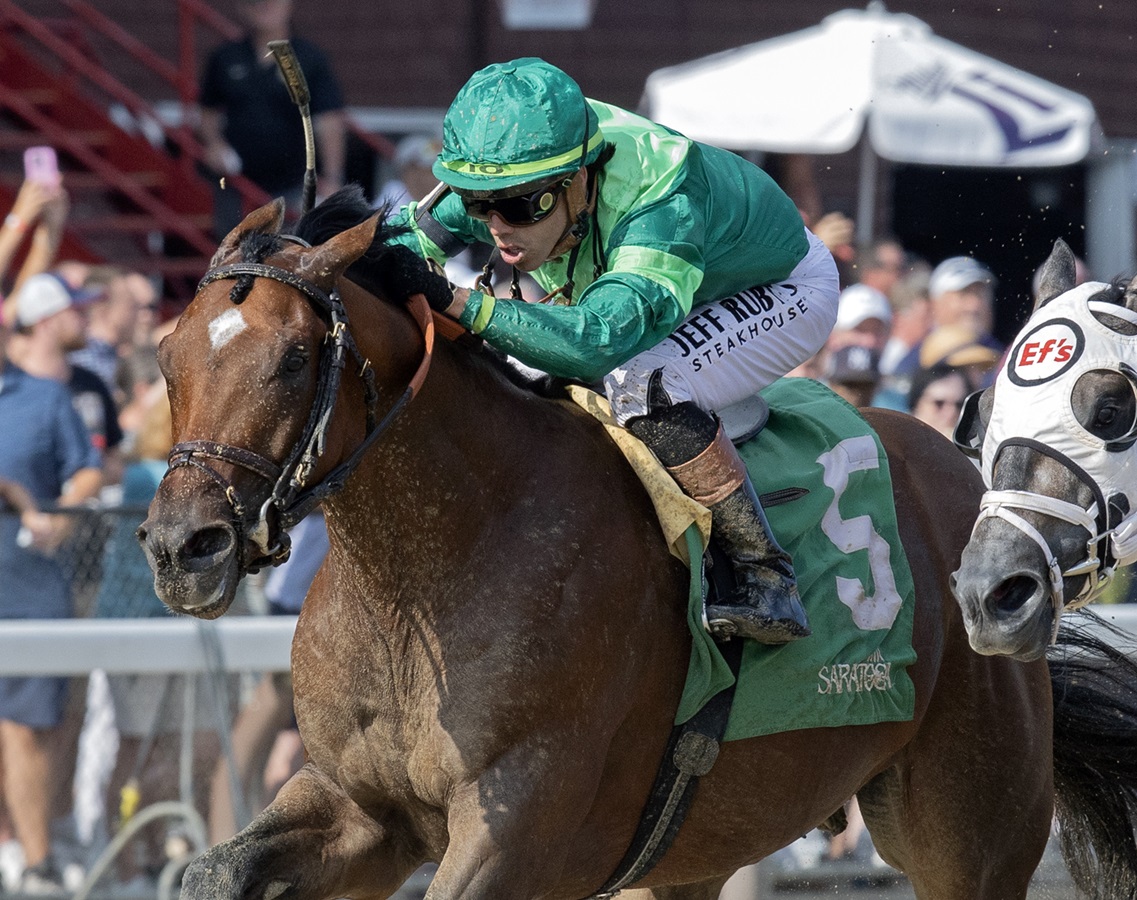 George Briggs con el pulso de Irad Ortiz Jr. conquistó el NYSS Cab ...