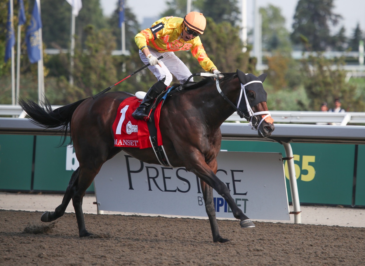Mansetti se coronó con una gran victoria en el King’s Plate | DRF en ...
