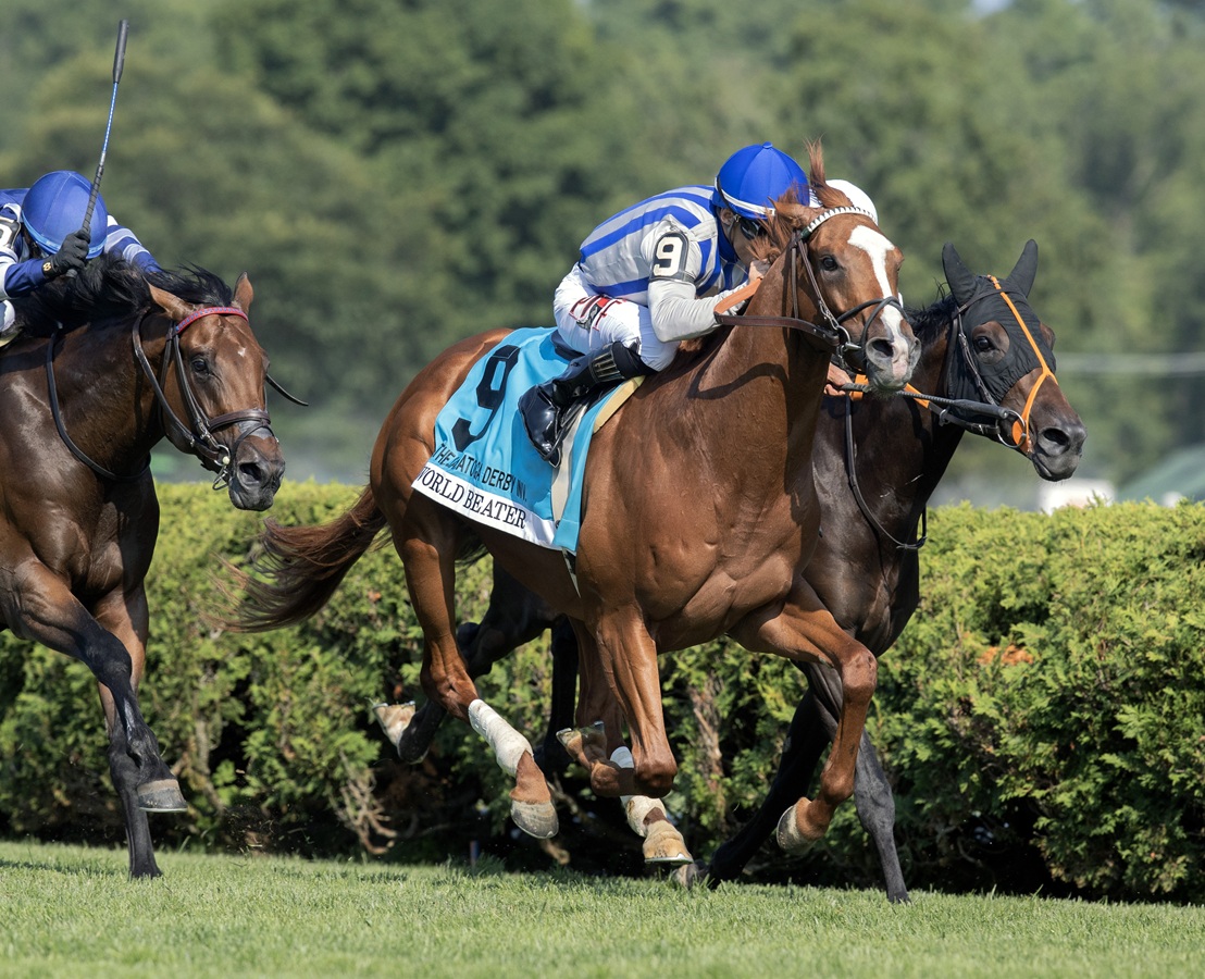 World Beater tomó desquite en el Saratoga Derby Invitational G1T | DRF ...