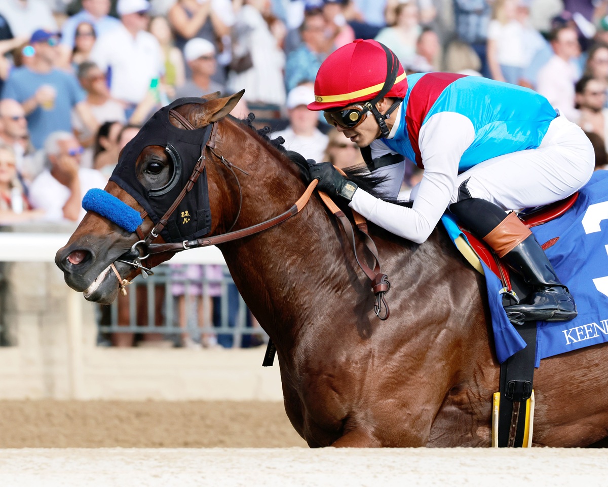 Barnes con Jose Ortiz cómodo y dominante en el Perryville G3 | DRF en ...