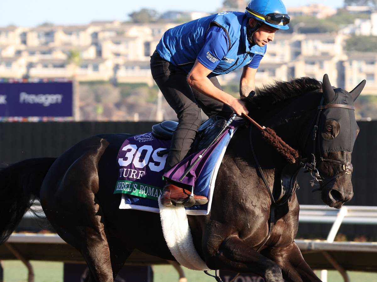Rebel's Romance por la hazaña de triplicar en la Longines Turf G1 | DRF ...